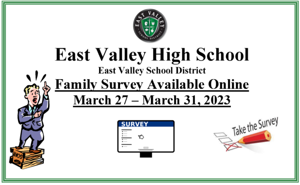 EV High School Family Survey Available Now | East Valley High School